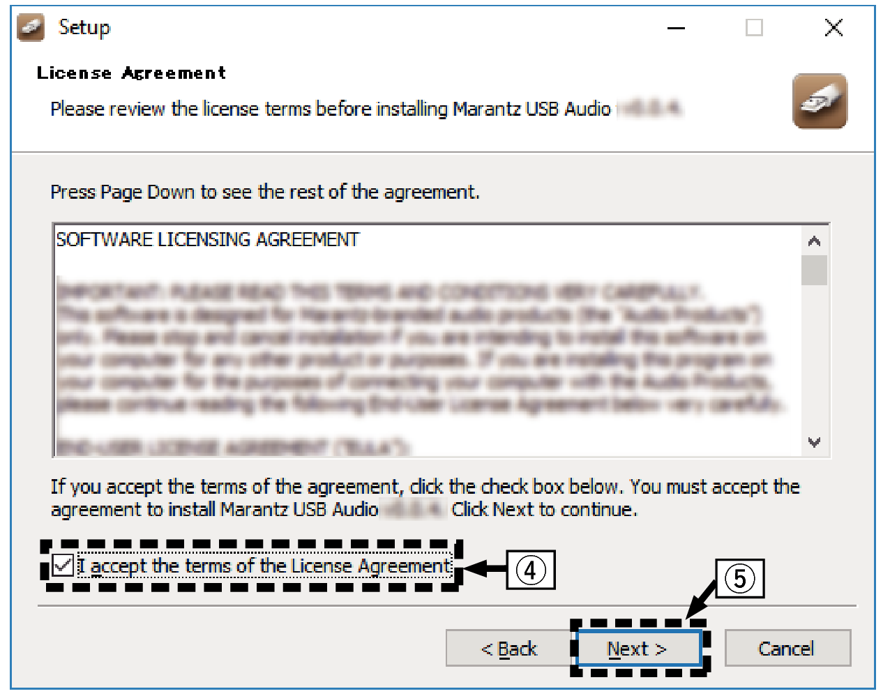 Connecting and playing back from a computer (USB-DAC) CD 50n