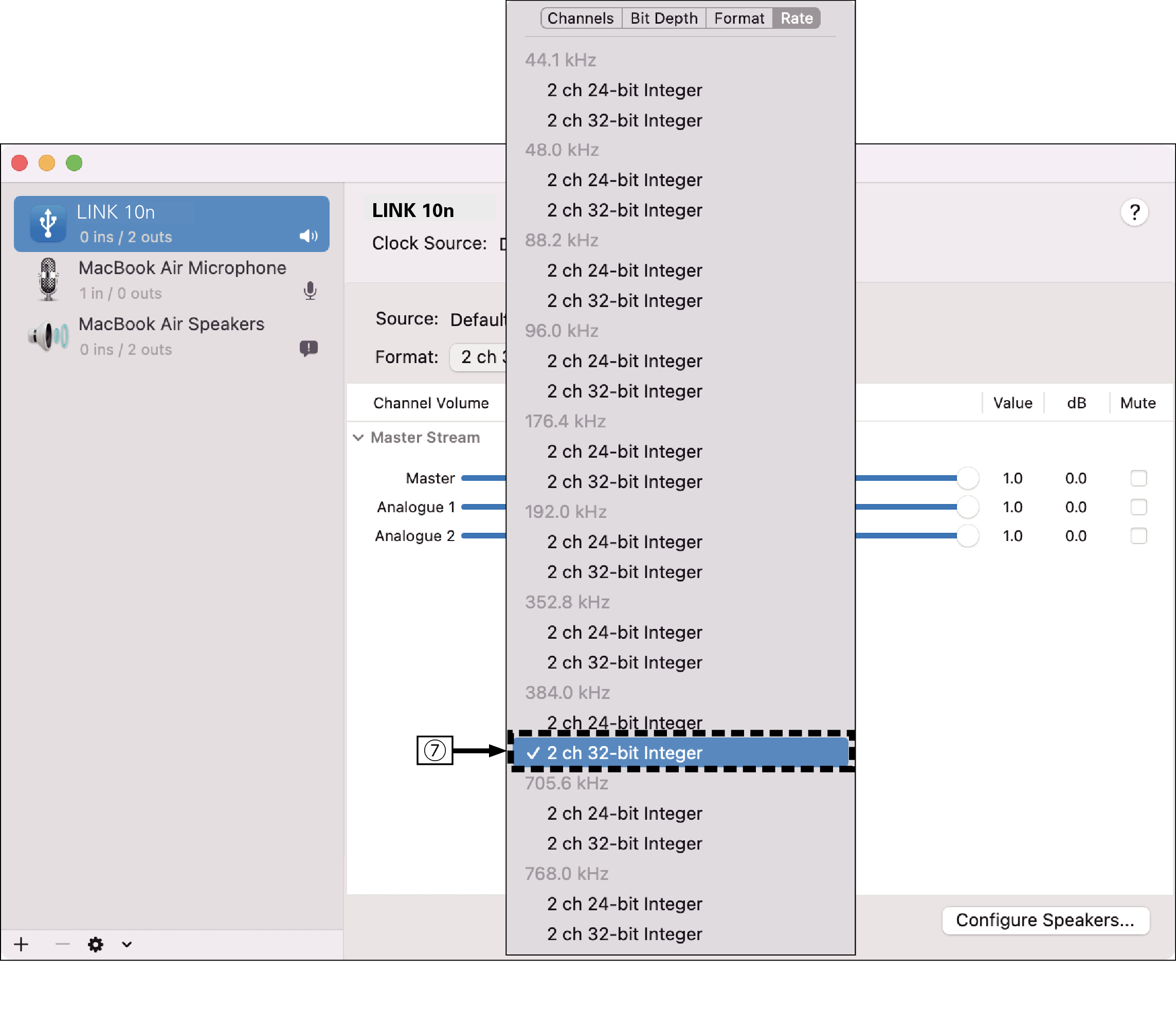 Connecting and playing back from a computer (USB-DAC) LINK 10n