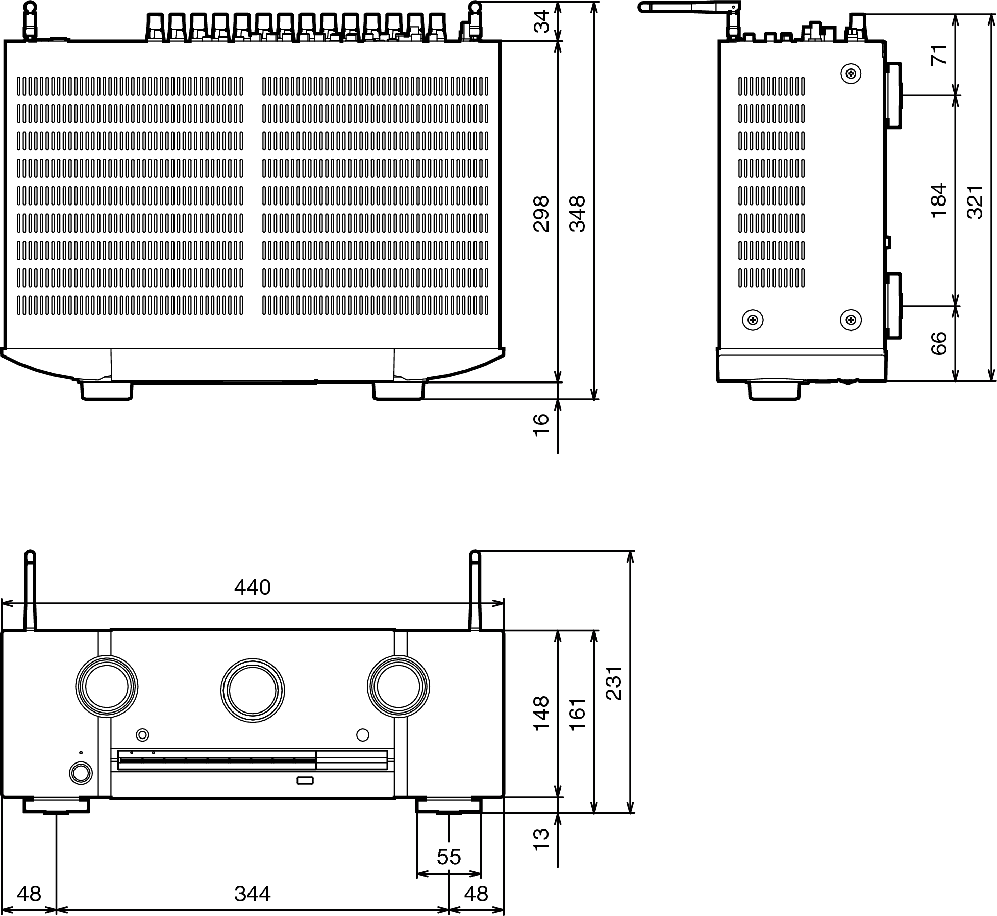 Dimensions / Weight SR5015