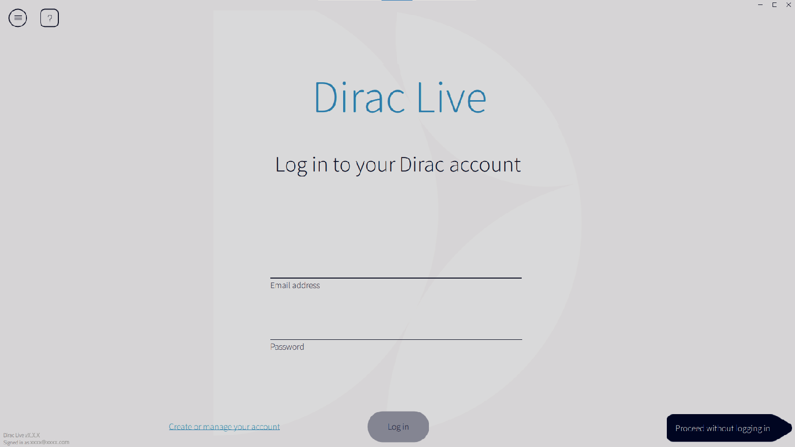 Measuring with Dirac Live software Dirac Live