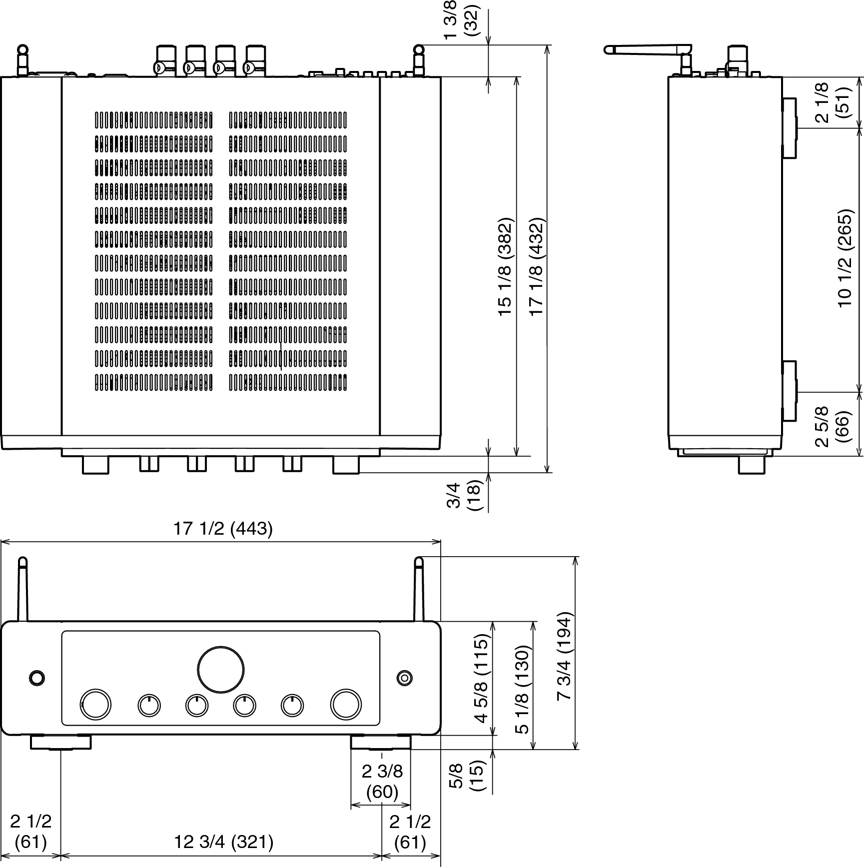 Dimensions / Weight MODEL 40n